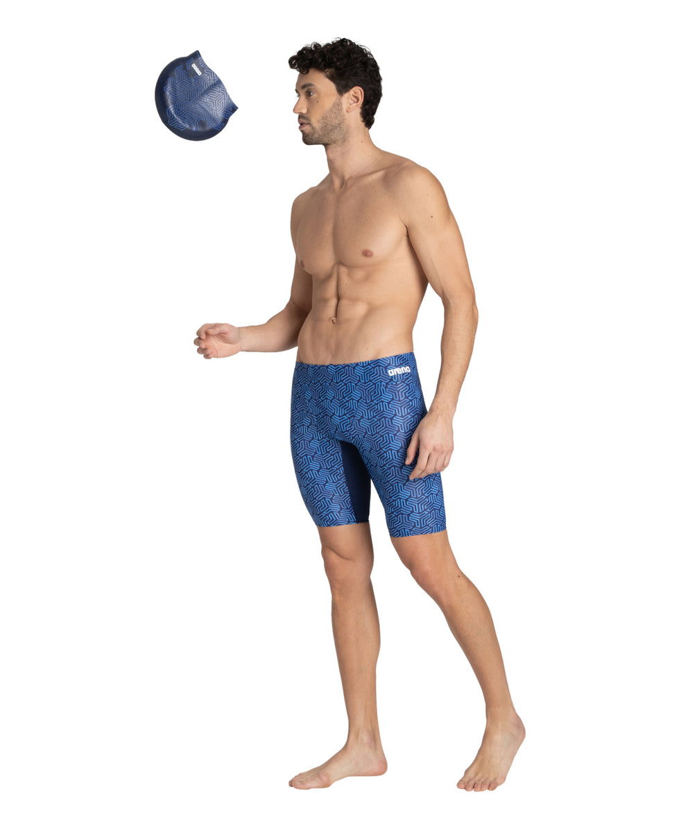 Arena Performance Men's Kikko Swim Jammer - Navy – Arena Water Instinct NZ