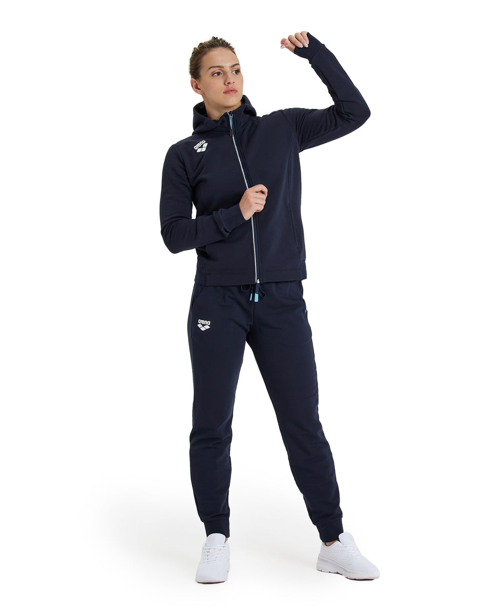 Arena Team Women's Hooded Panel Jacket - Navy – Arena Water Instinct NZ