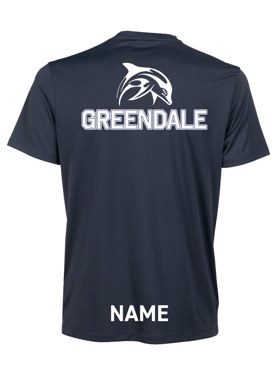 Greendale Team T-Shirt Panel - Navy – Arena Water Instinct NZ