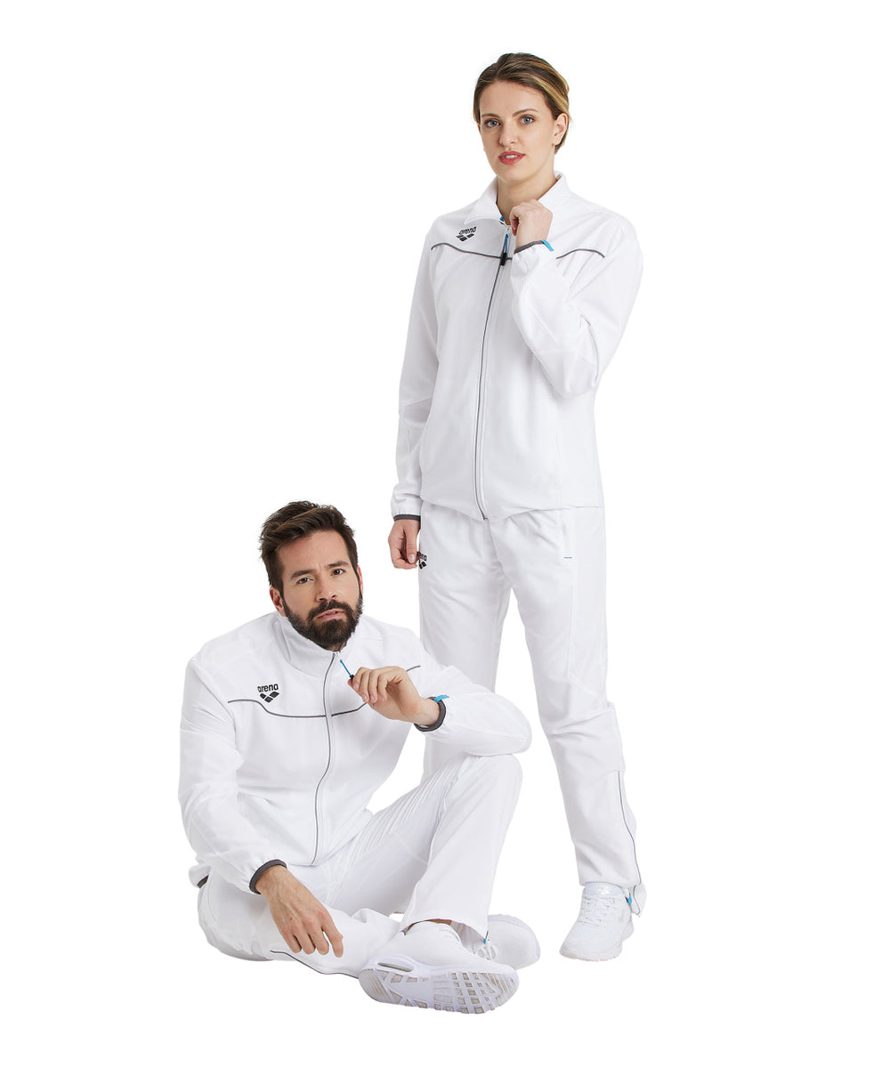 Arena Team Unisex Panel Jacket - White – Arena Water Instinct NZ