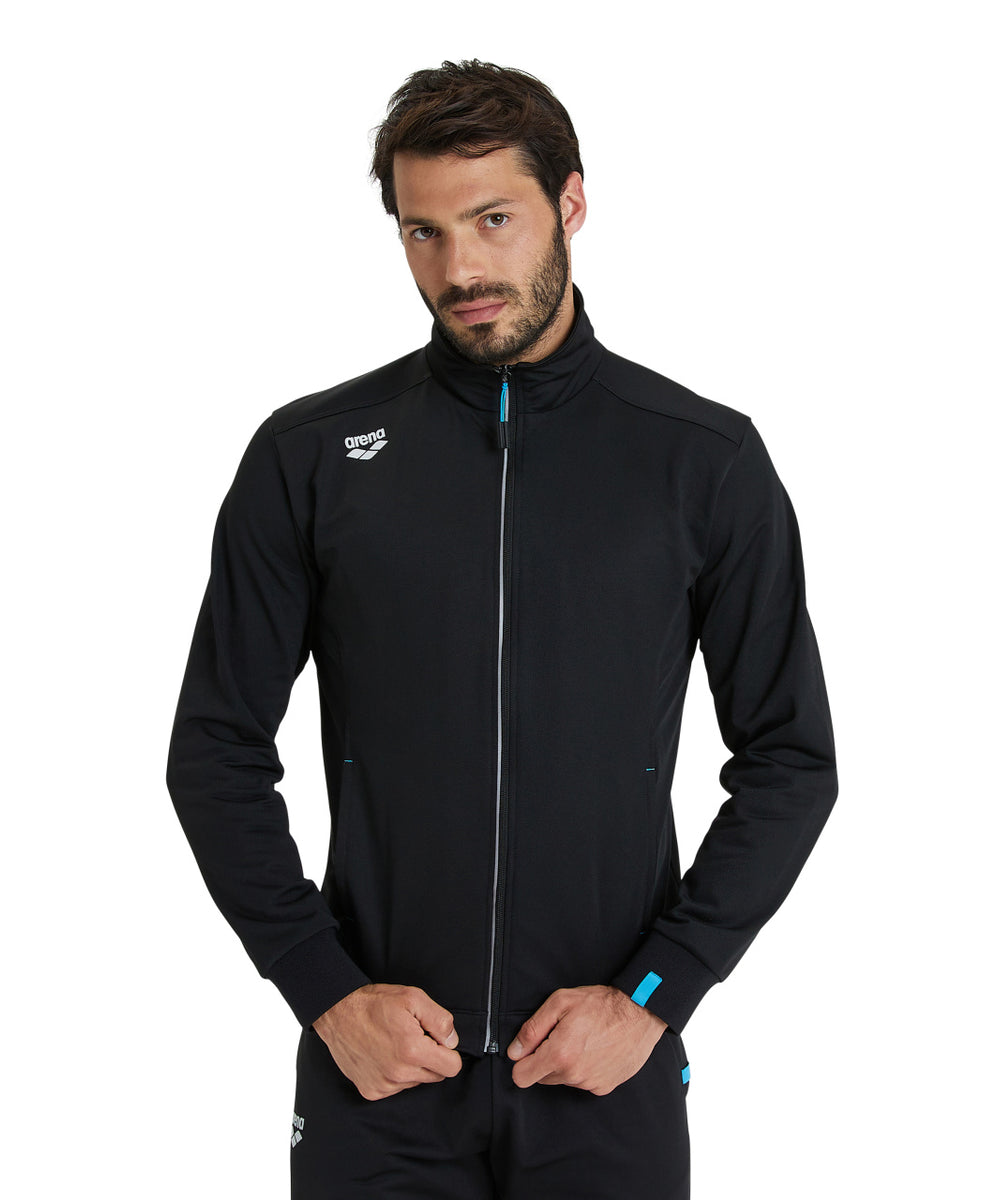 Arena Team Unisex Panel Track Jacket - Black – Arena Water Instinct NZ