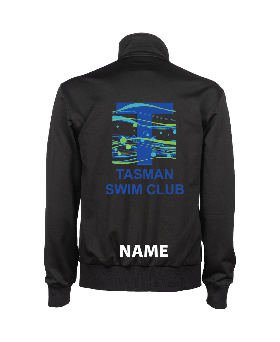 Tasman Unisex Panel Knitted Poly Jacket - Black – Arena Water Instinct NZ