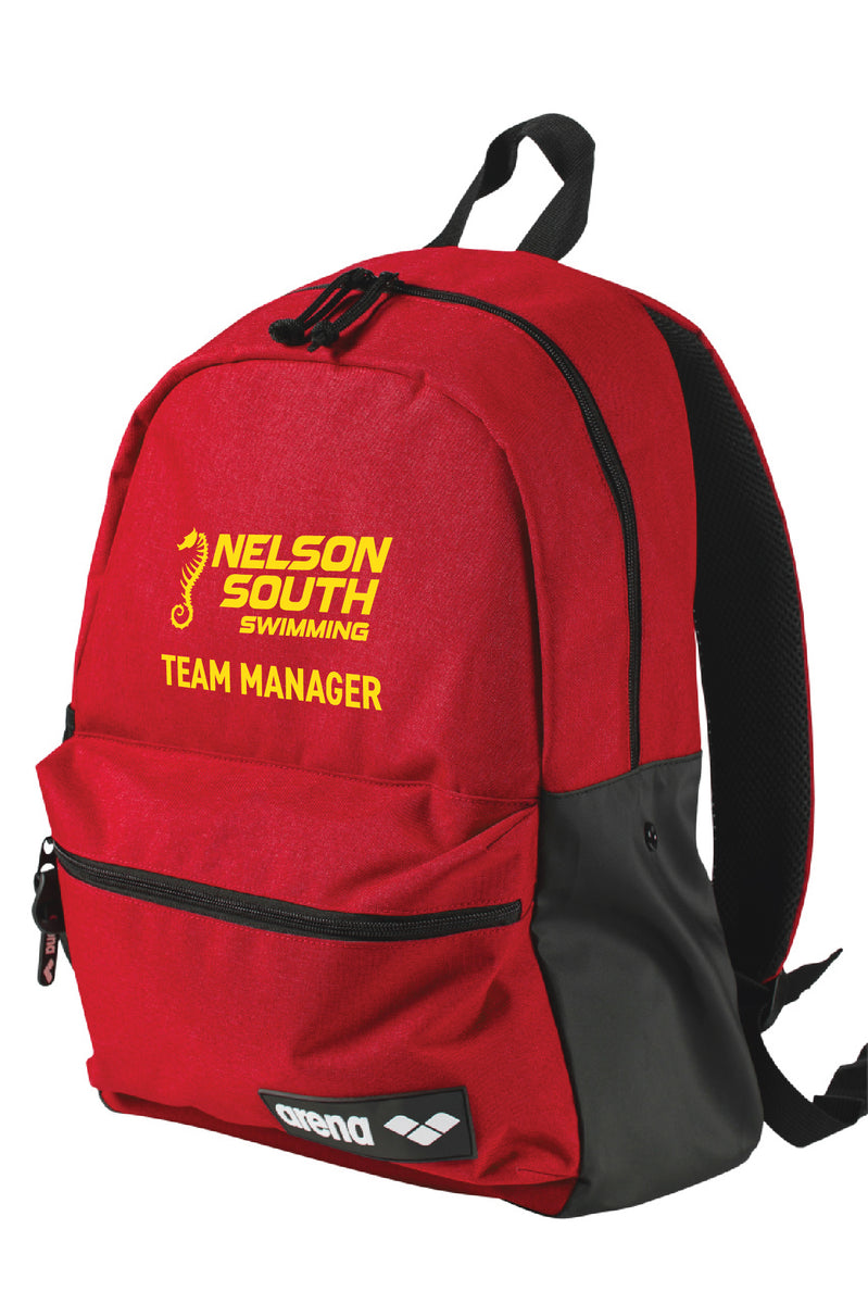 Nelson South Team 30 Backpack - Red – Arena Water Instinct NZ