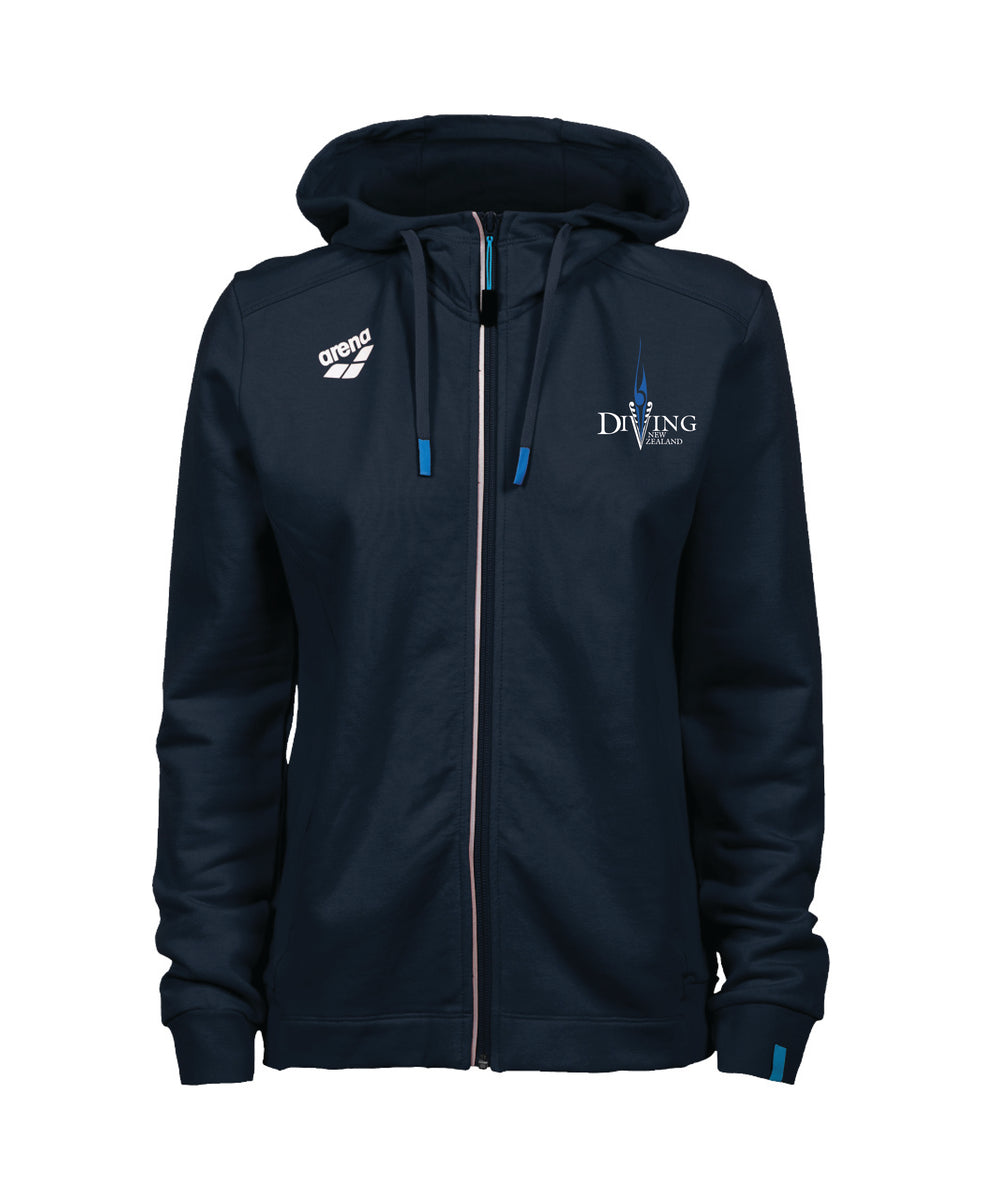 Dive NZ Women's Hooded Panel Jacket – Arena Water Instinct NZ