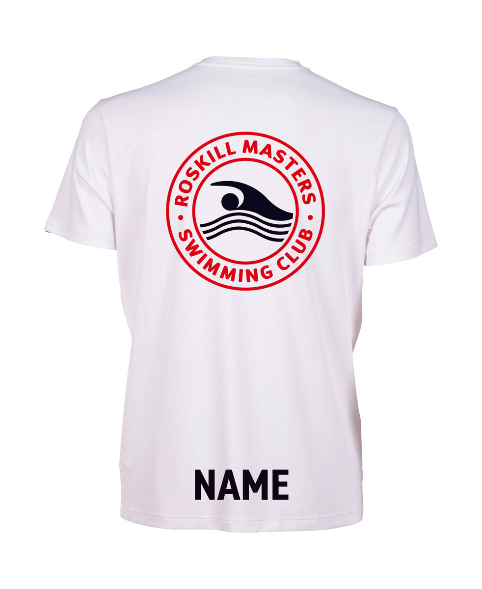 Roskill Masters Unisex Solid T-Shirt - White – Arena Water Instinct NZ