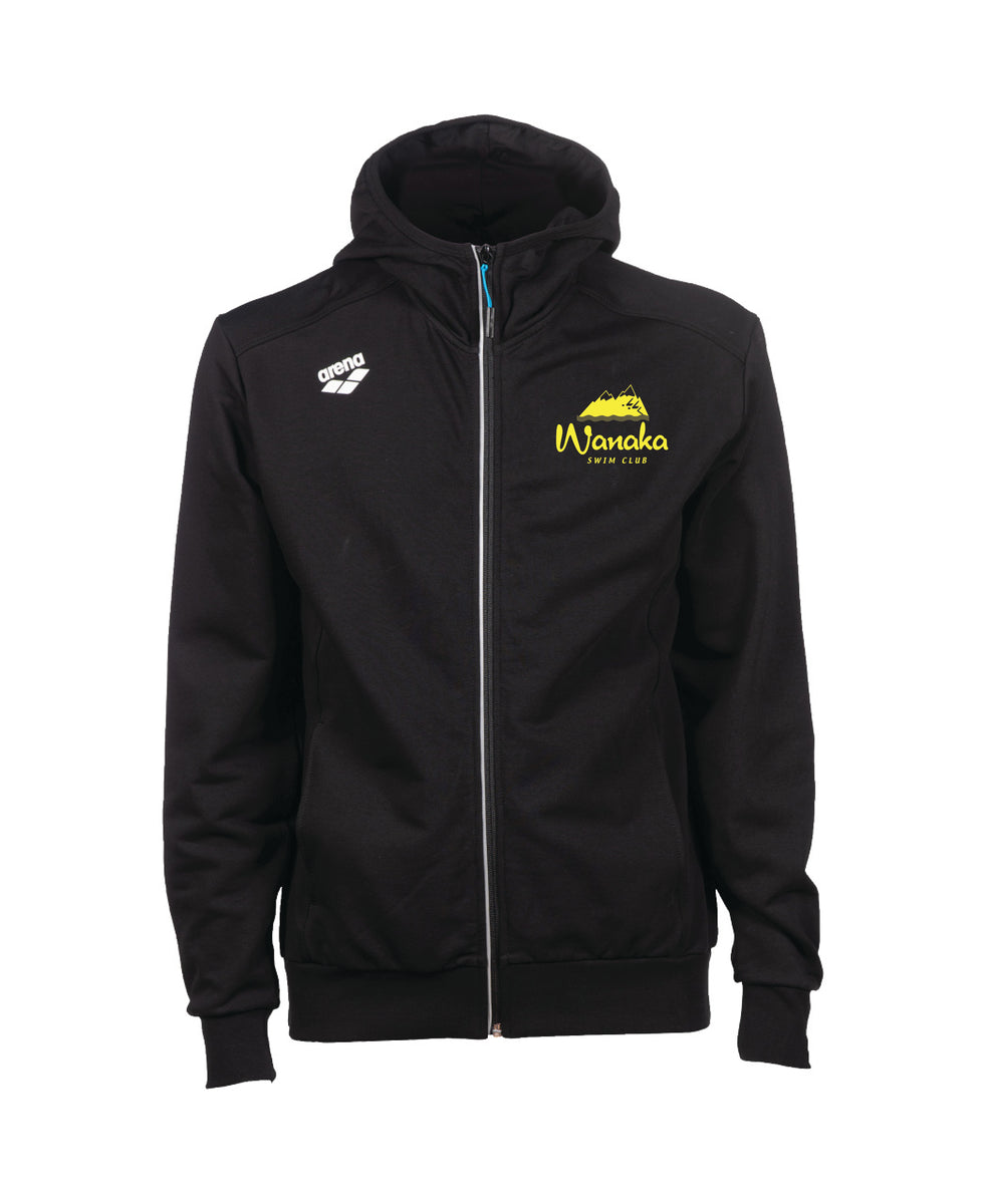 Wanaka Unisex Hooded Panel Jacket - Black – Arena Water Instinct NZ