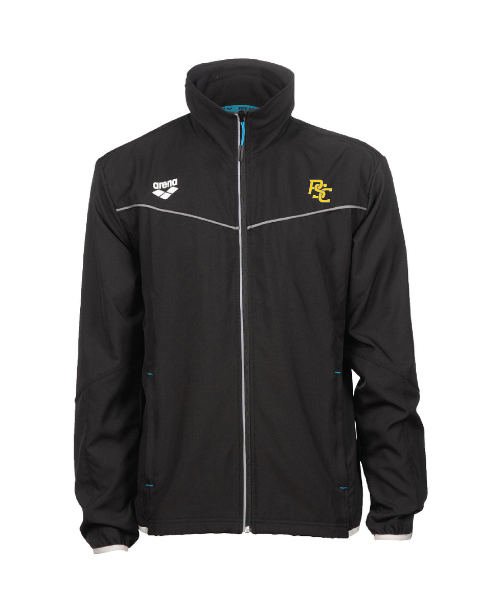 Pukekohe Unisex Panel Jacket - Black – Arena Water Instinct NZ
