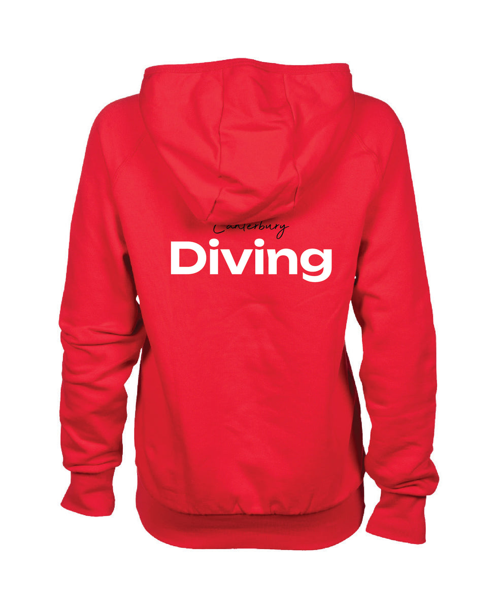 Canterbury Diving Jr Team Hood Sweater - Red – Arena Water Instinct NZ
