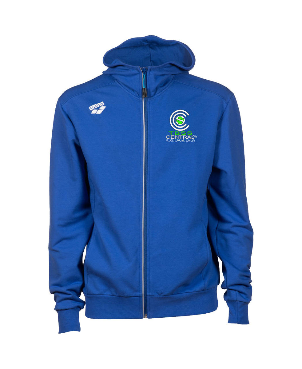 TBSS Central City Swimming Unisex Team Hooded Jacket Panel - Royal ...