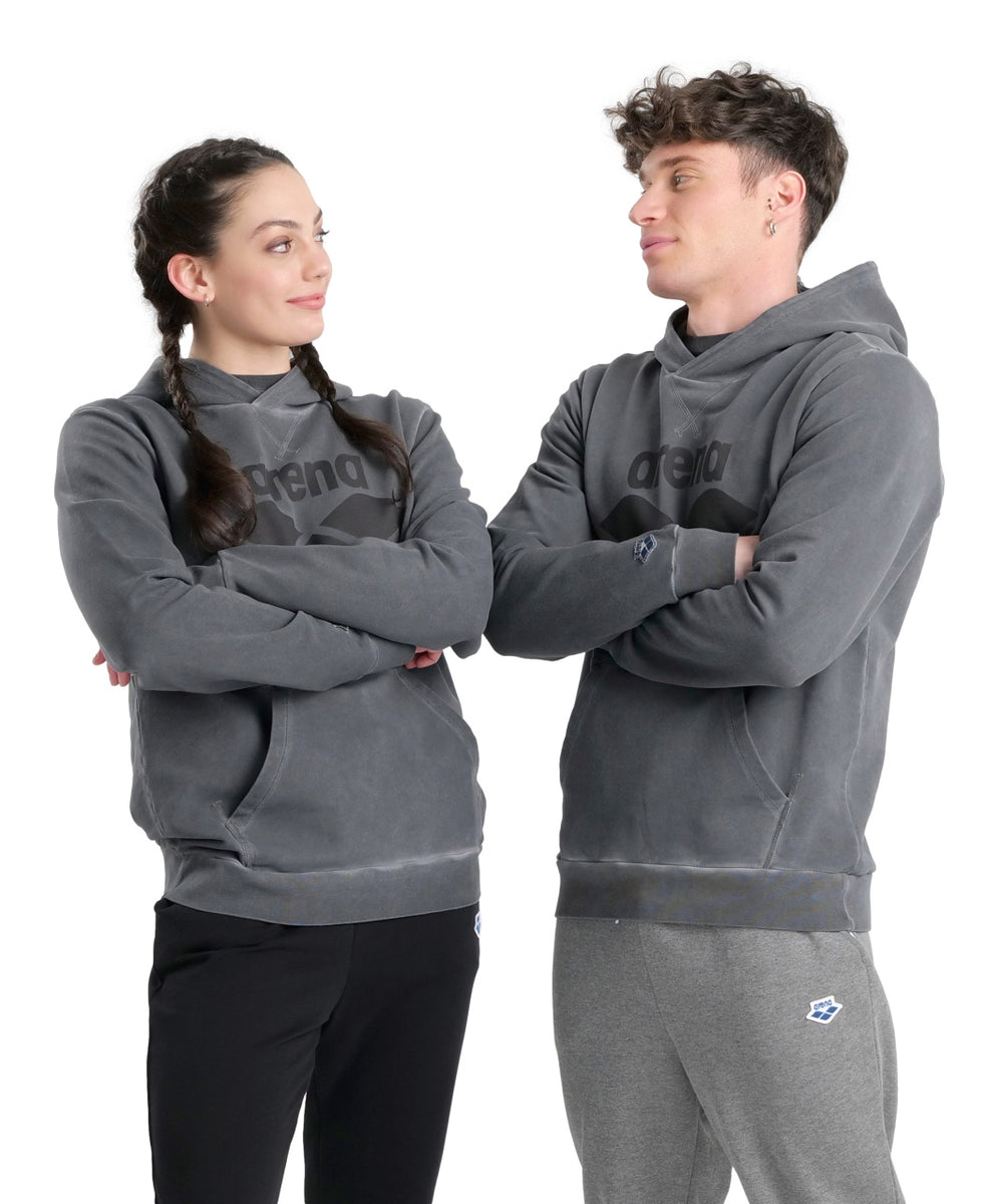 Arena Icons Unisex Team Hoodie Delave-Black-White – Arena Water Instinct NZ
